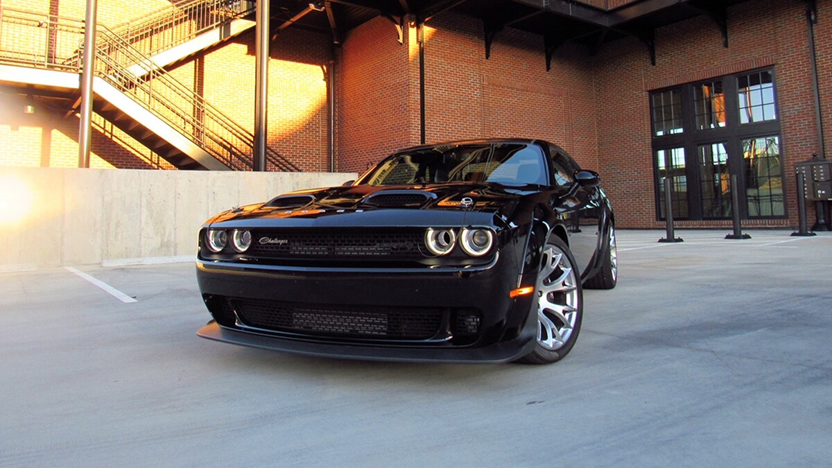 Black Challenger Black Rims